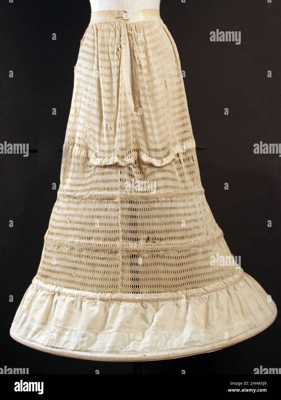 Cage crinoline 1850–55 American or European. Cage crinoline. American ...