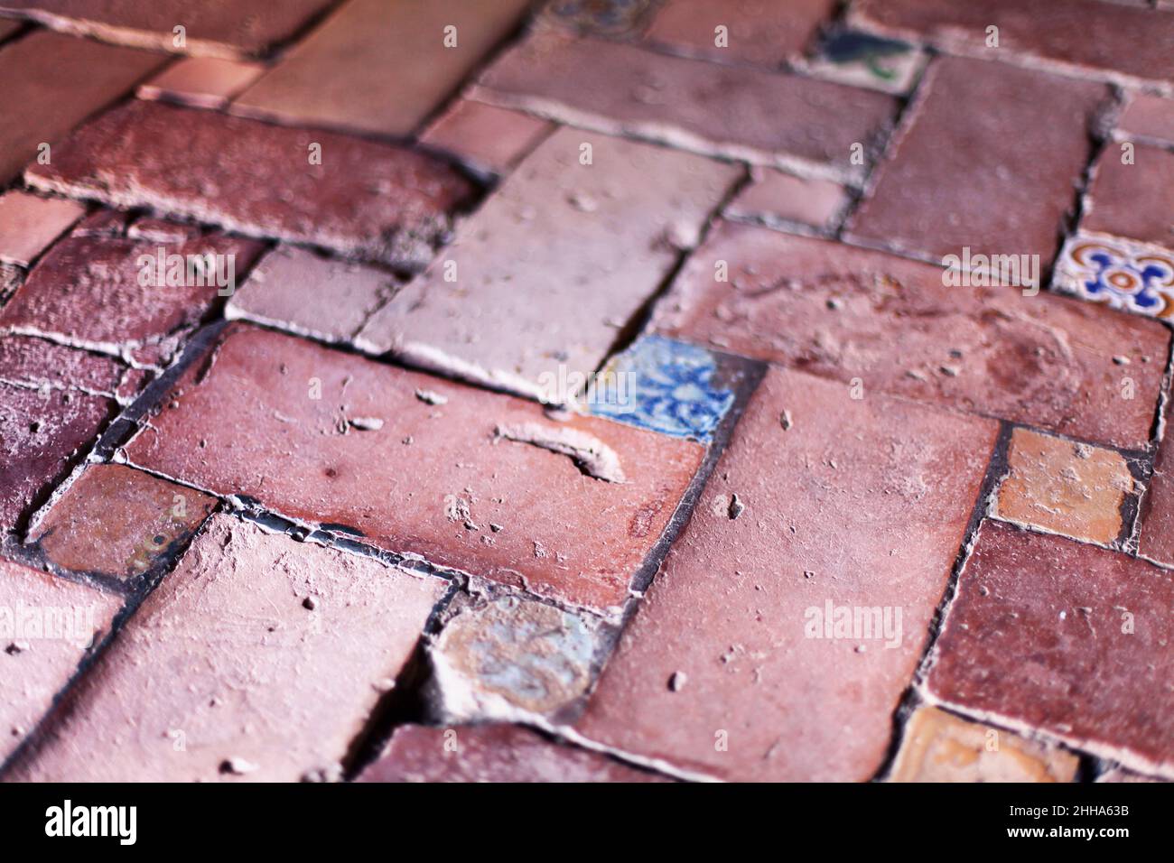 Old historic floor tiles hi-res stock photography and images - Alamy