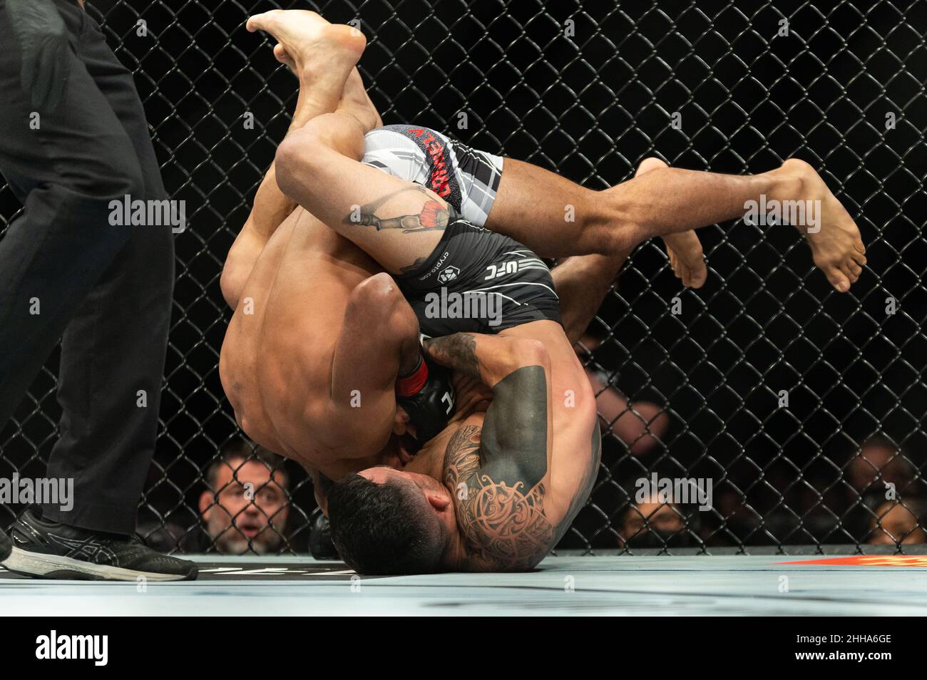 Anaheim, California, USA. 23rd Jan, 2022. UFC 270: Ngannou vs Gane ...