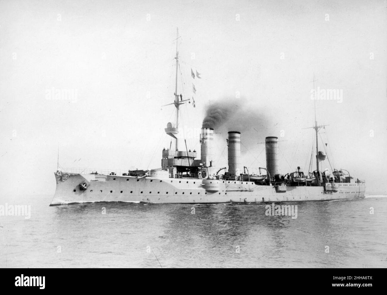SMS Bremen port side view 1912 Stock Photo - Alamy