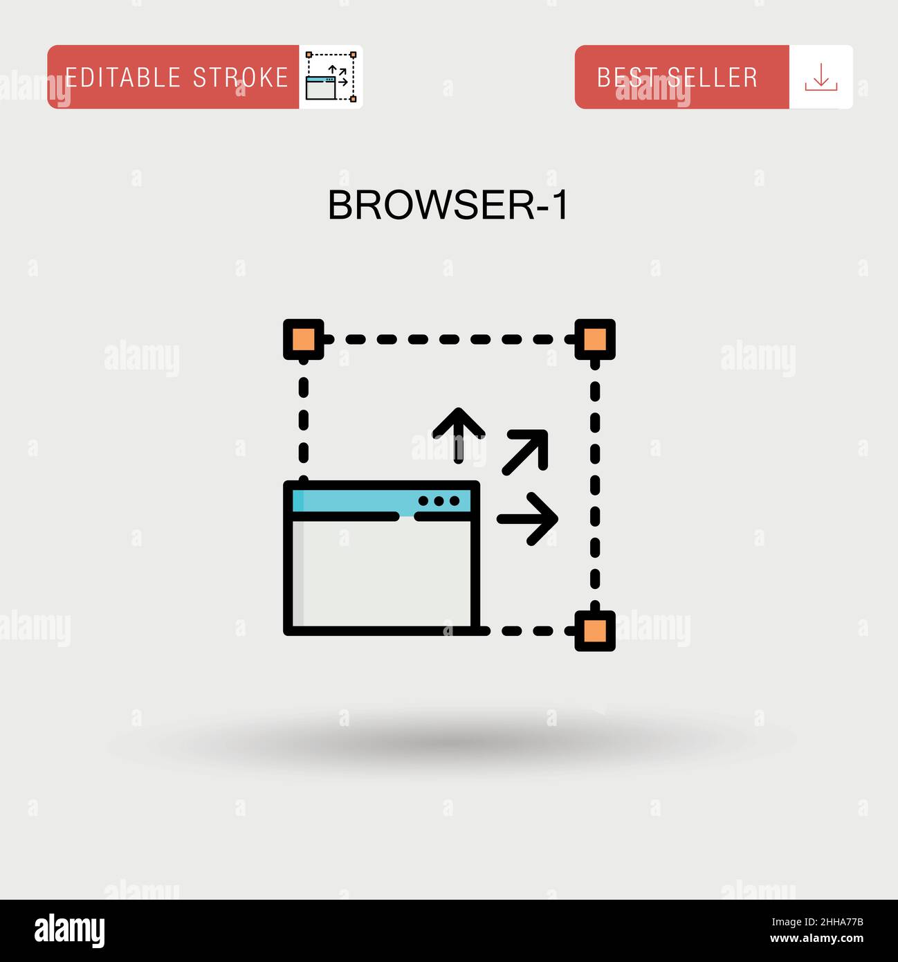 Website internet browser user Stock Vector Images - Alamy