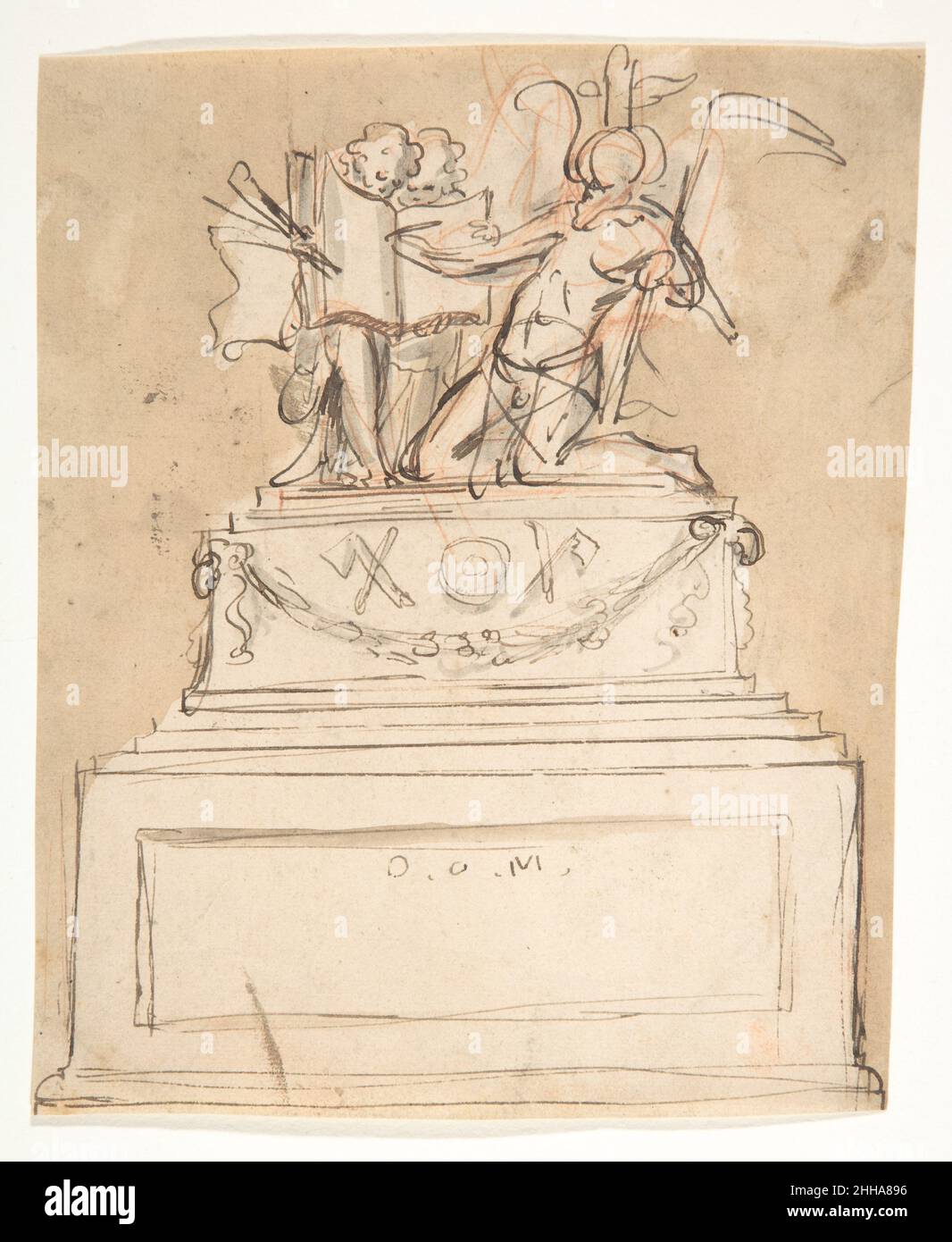 Design for a tomb late 17th–early 18th century Pieter Verbruggen the ...