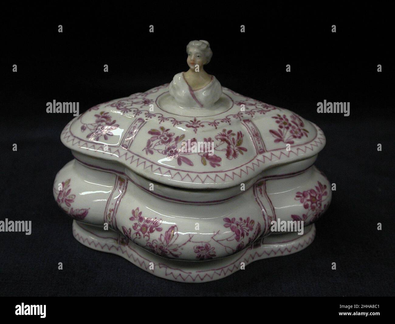 Box with cover ca. 1740 Meissen Manufactory German The gift of the Hans ...