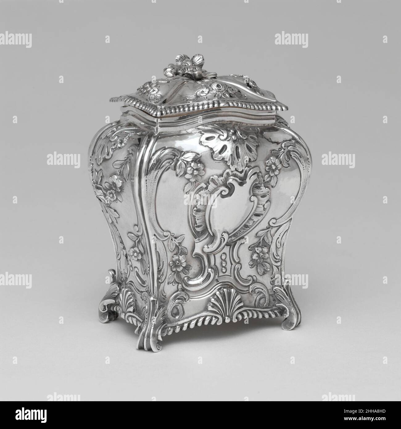 Tea Caddy 1762–63 Emick Romer Norwegian This tea caddy was part of ...