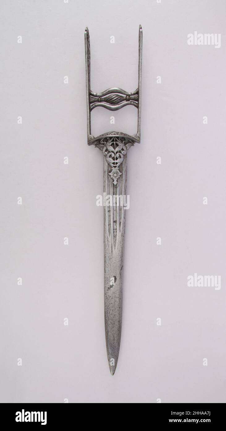 Dagger (Katar) 17th century Indian, Thanjavur; blade, Spanish. Dagger ...