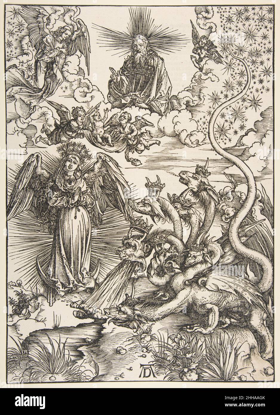 The Apocalyptic Woman, from the Apocalypse series 1511 Albrecht Dürer ...