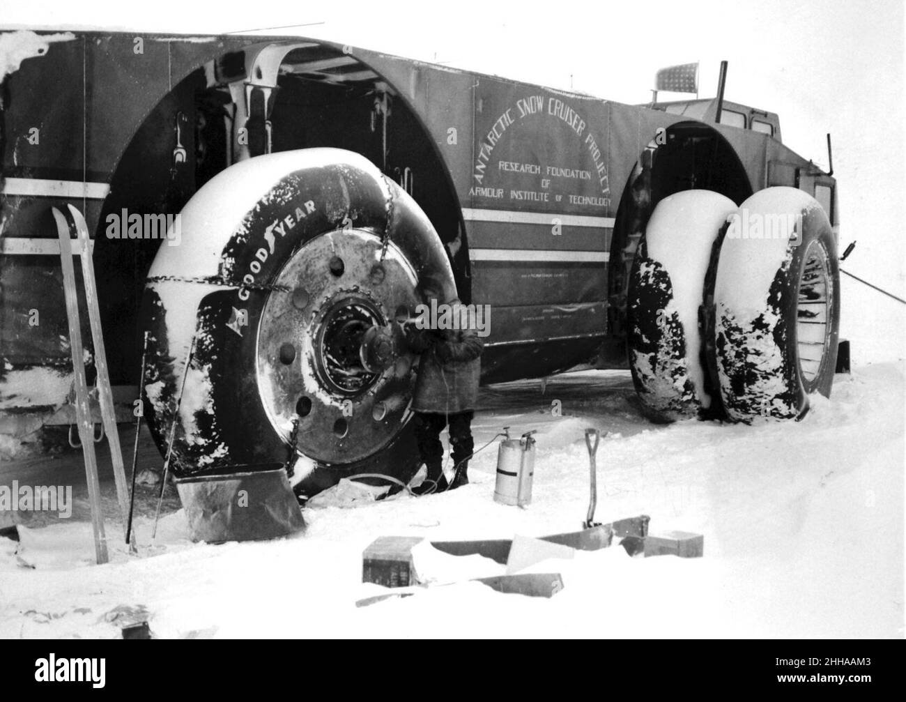 Snow cruiser 1 Stock Photo - Alamy
