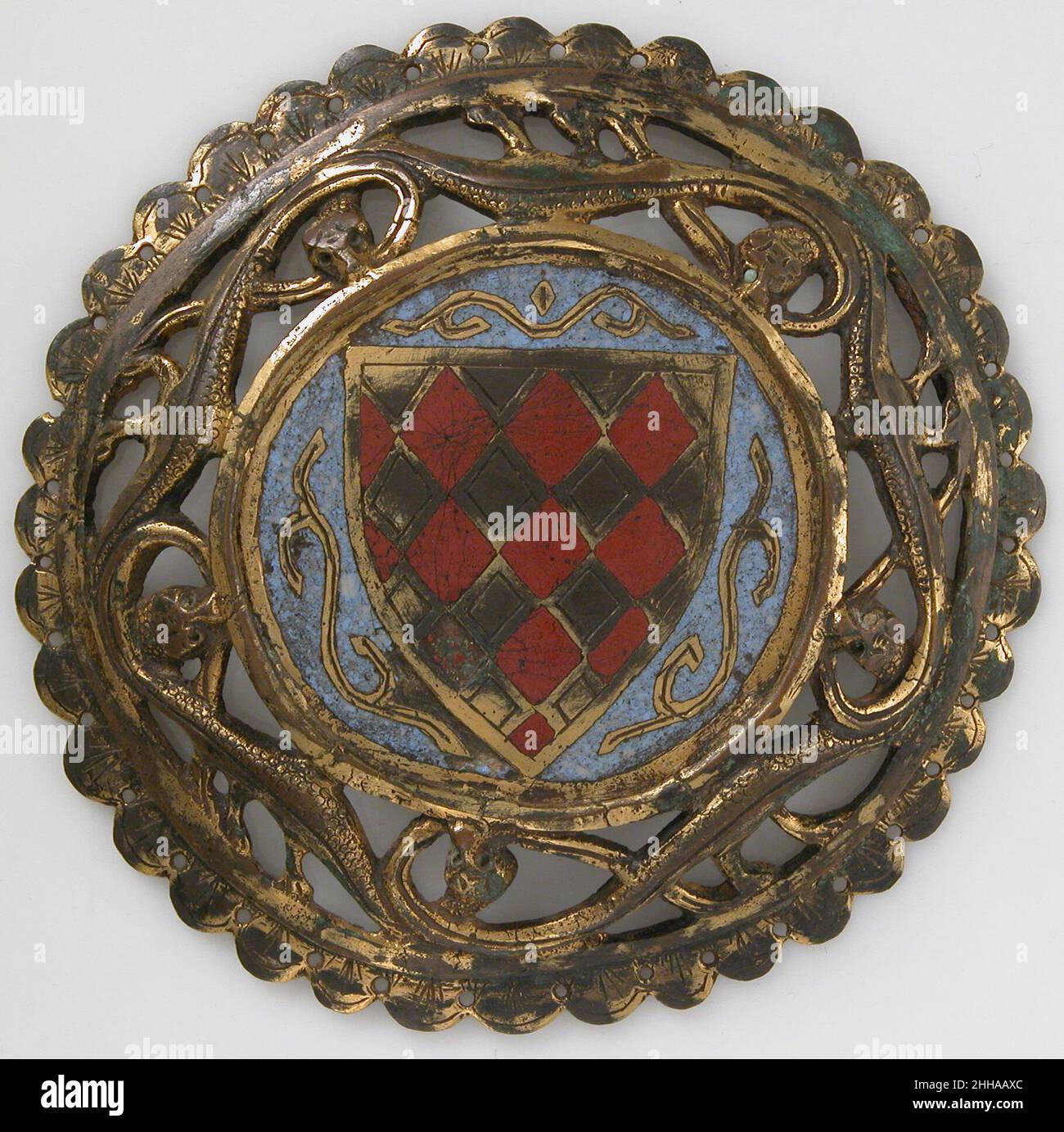 Roundel 14th century French. Roundel 467624 Stock Photo - Alamy