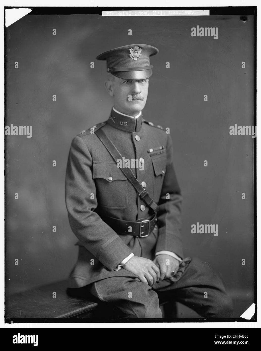 SNOW, WILLIAM. GENERAL Stock Photo - Alamy