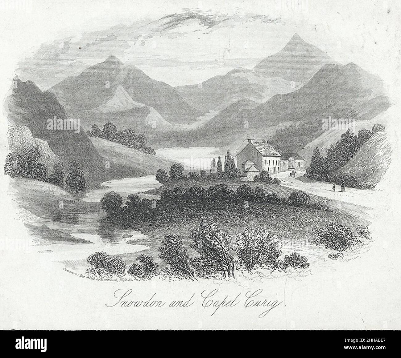 Snowdon and Capel Curig Stock Photo - Alamy