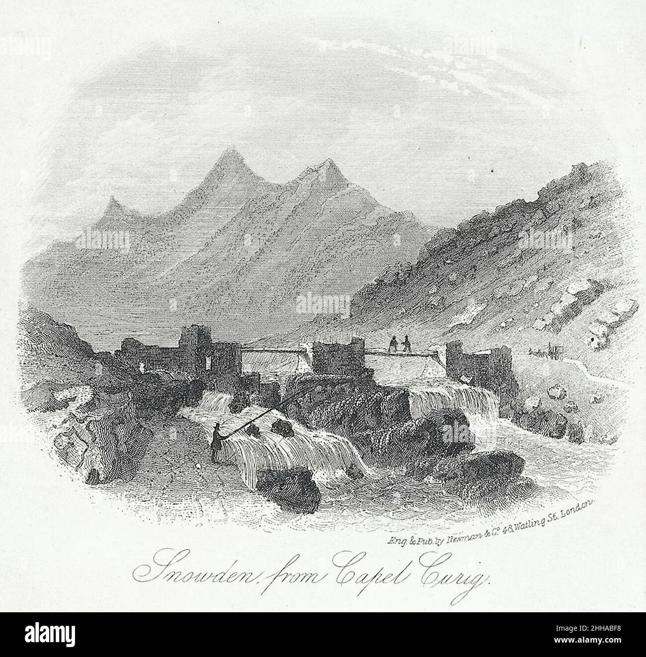 Snowdon from capel curig hi-res stock photography and images - Alamy