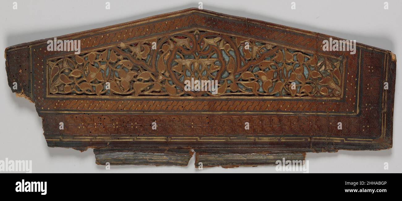 Flap of Bookbinding 14th century A corollary of luxury book production ...