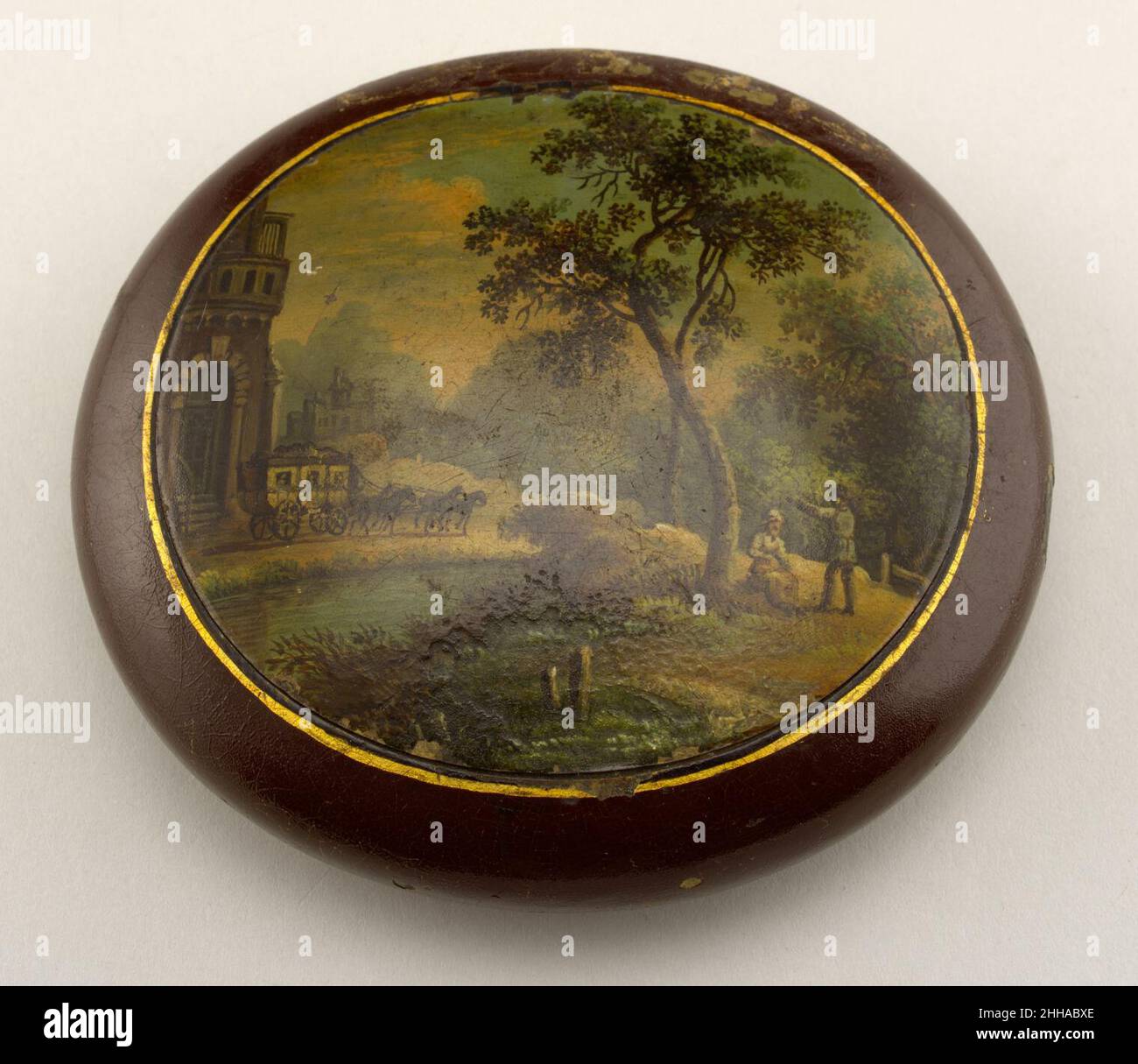 Snuff Box, early 19th century Stock Photo - Alamy
