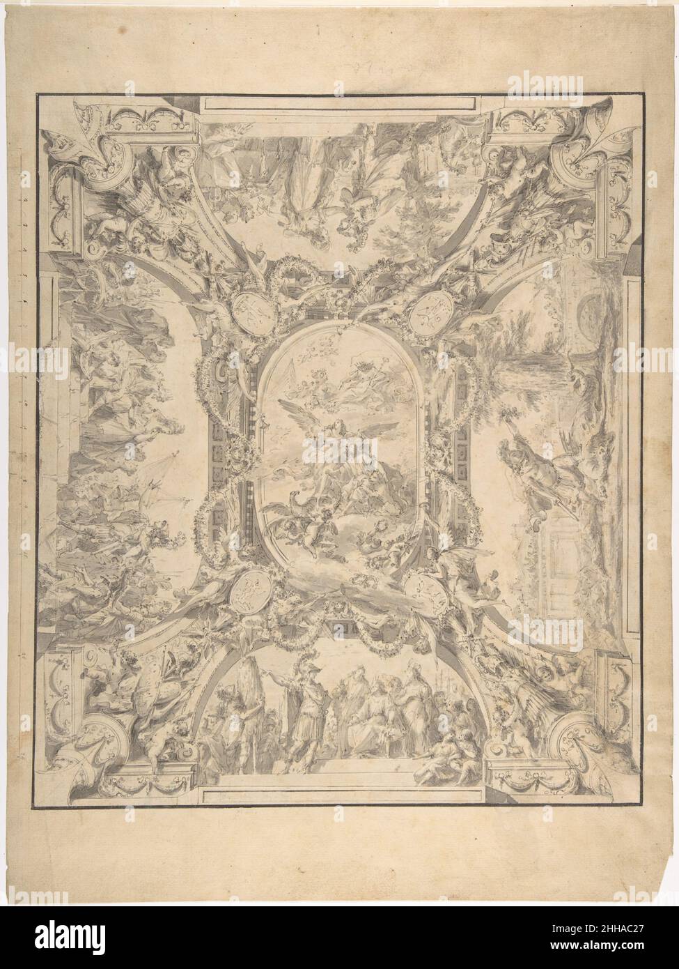 Design for a Ceiling: Jason and the Golden Fleece 1732–92 Fedele ...