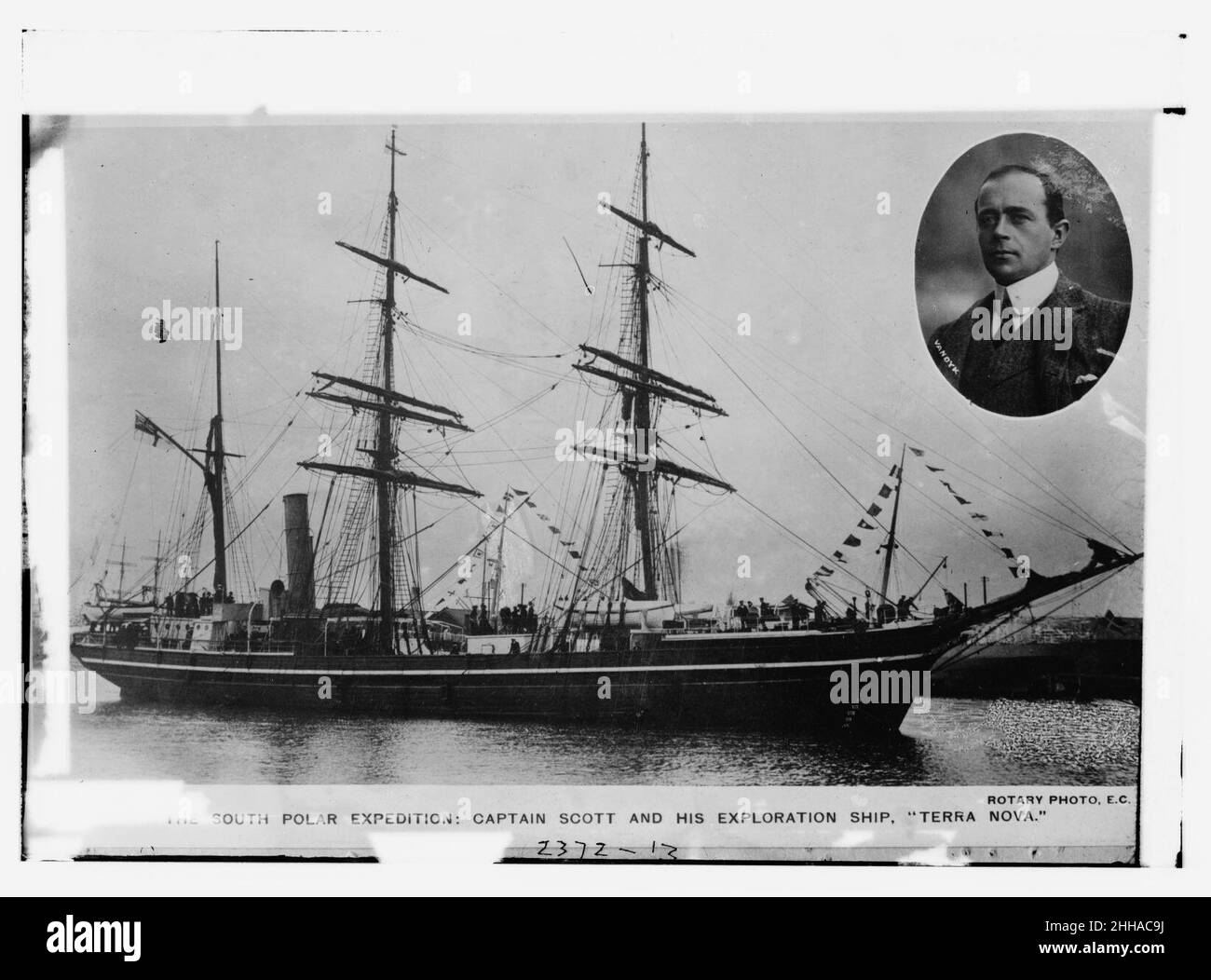 So. Polar Expedition - Capt. Scott and his exploration ship- TERRA NOVA ...