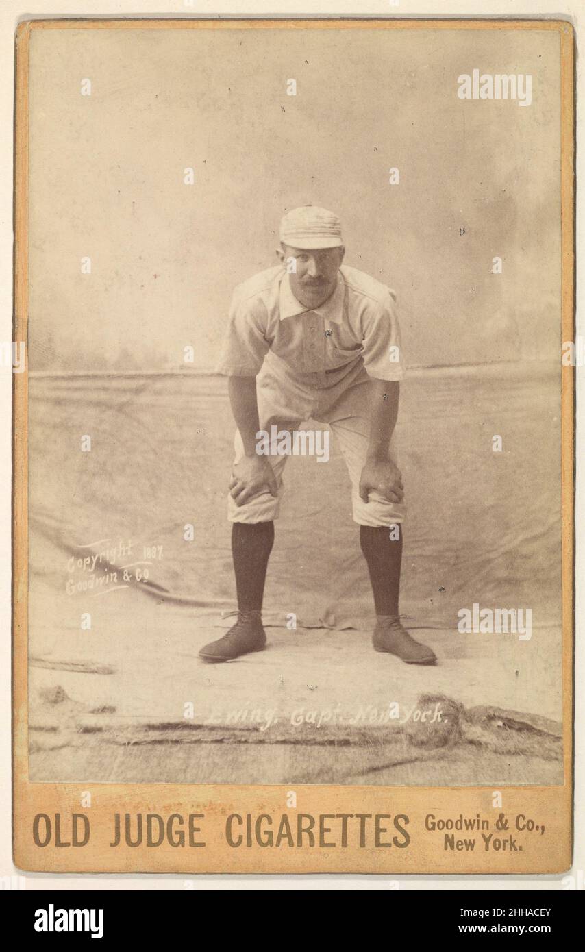Ewing, Captain, New York, from the series Old Judge Cigarettes 1887 ...