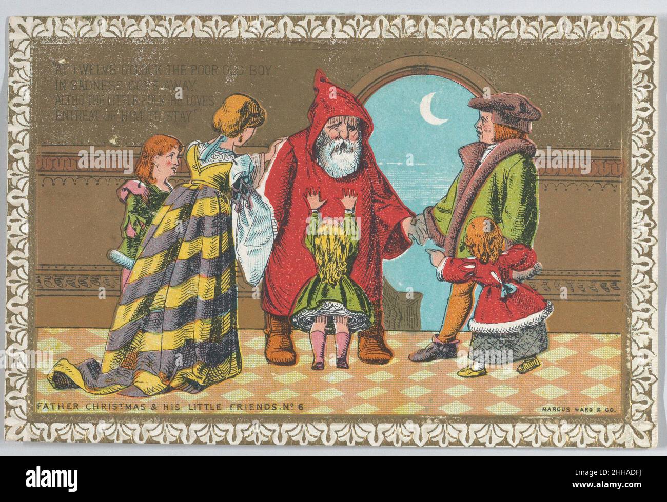 Chromolithography gold lithography hi-res stock photography and images ...