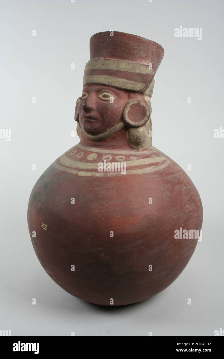 Vessel with Head Neck 4th–6th century Moche. Vessel with Head Neck ...