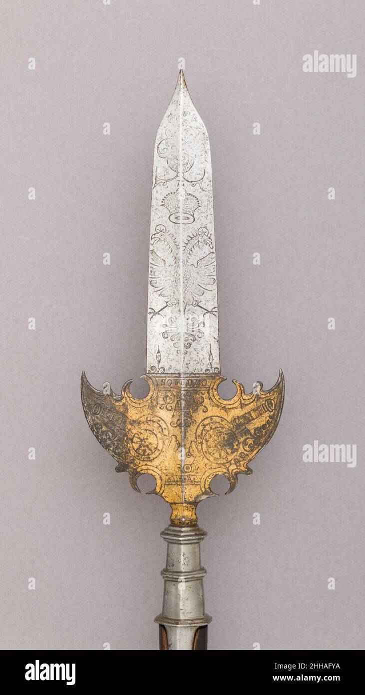 Partisan-Spontoon 17th century Austrian. Partisan-Spontoon. Austrian ...