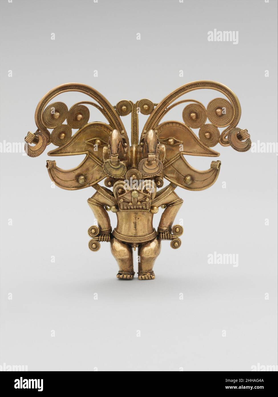 Masked Figure Pendant 10th–16th century Tairona The Tairona people of ...
