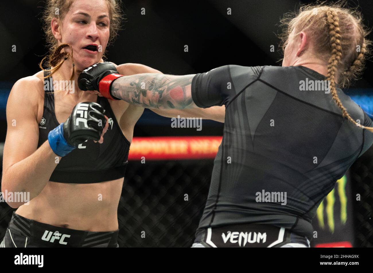 Anaheim, California, USA. 23rd Jan, 2022. UFC 270: Ngannou vs Gane: Kay ...