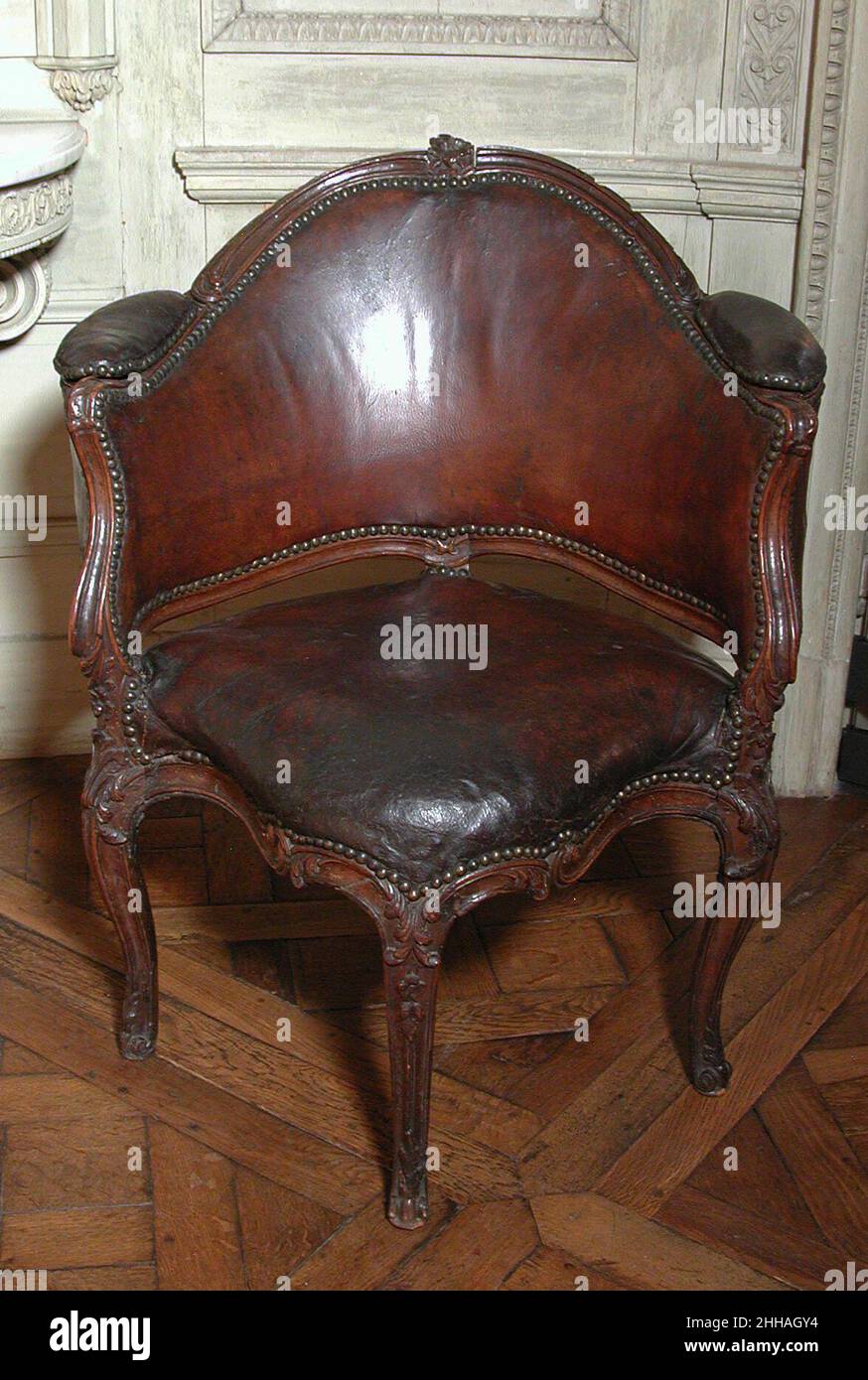 Desk chair (Fauteuil de bureau) ca. 1750 French This type of ...