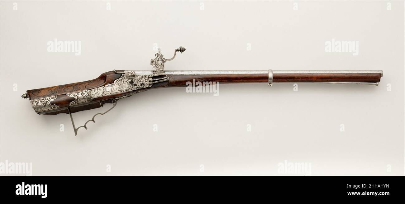 Wheellock Gun ca. 1730–40 German, Dingolfing, Bavaria. Wheellock Gun ...