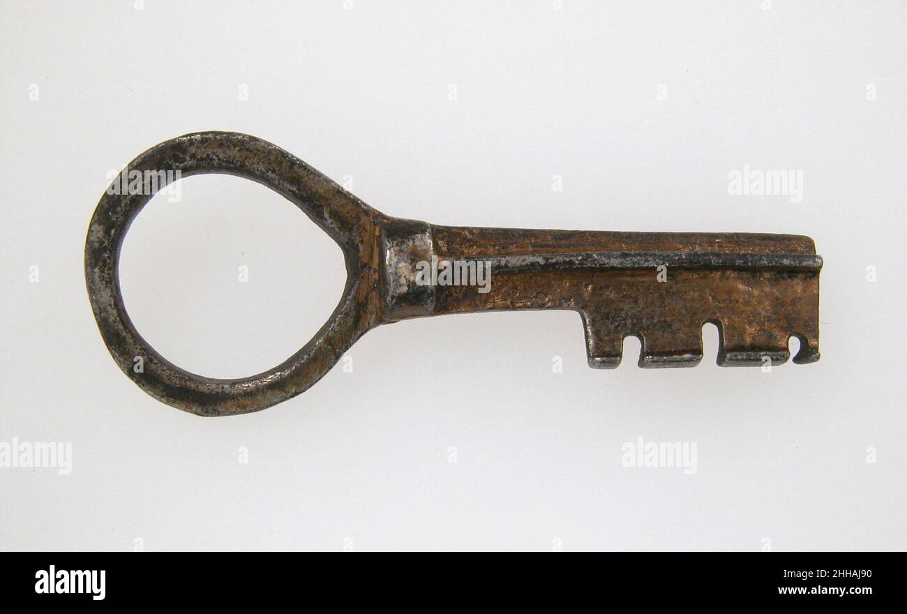 Key 14th century German. Key 468920 Stock Photo - Alamy