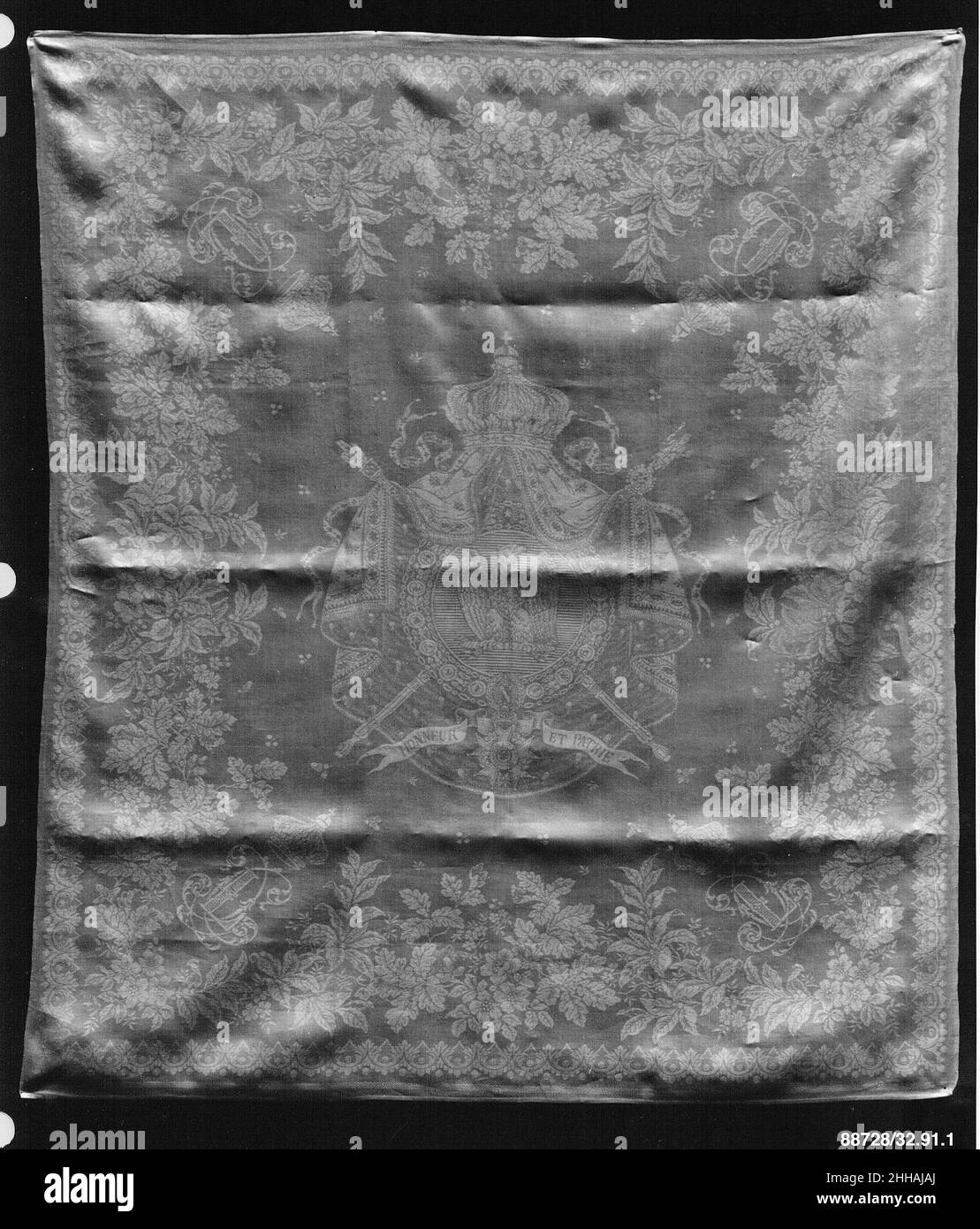 French antique textiles Black and White Stock Photos & Images - Alamy