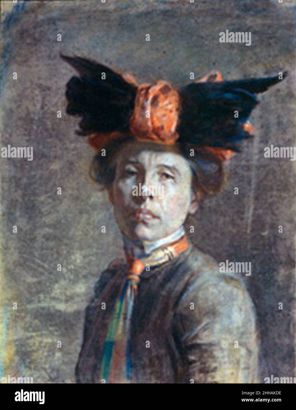 Sofia martins souza auto retrato chapeu Stock Photo - Alamy