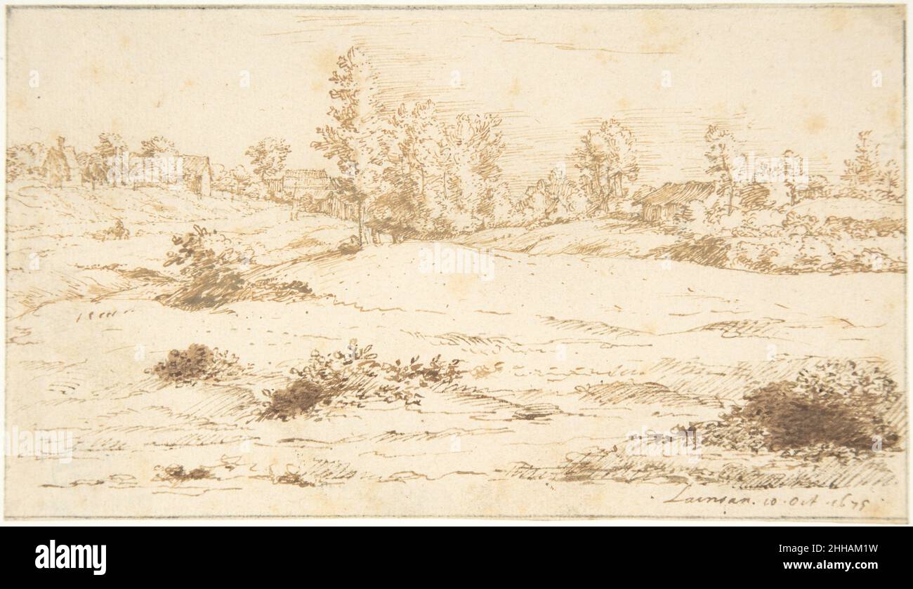Landscape with the Village of Lincent 1675 Constantijn Huygens the ...
