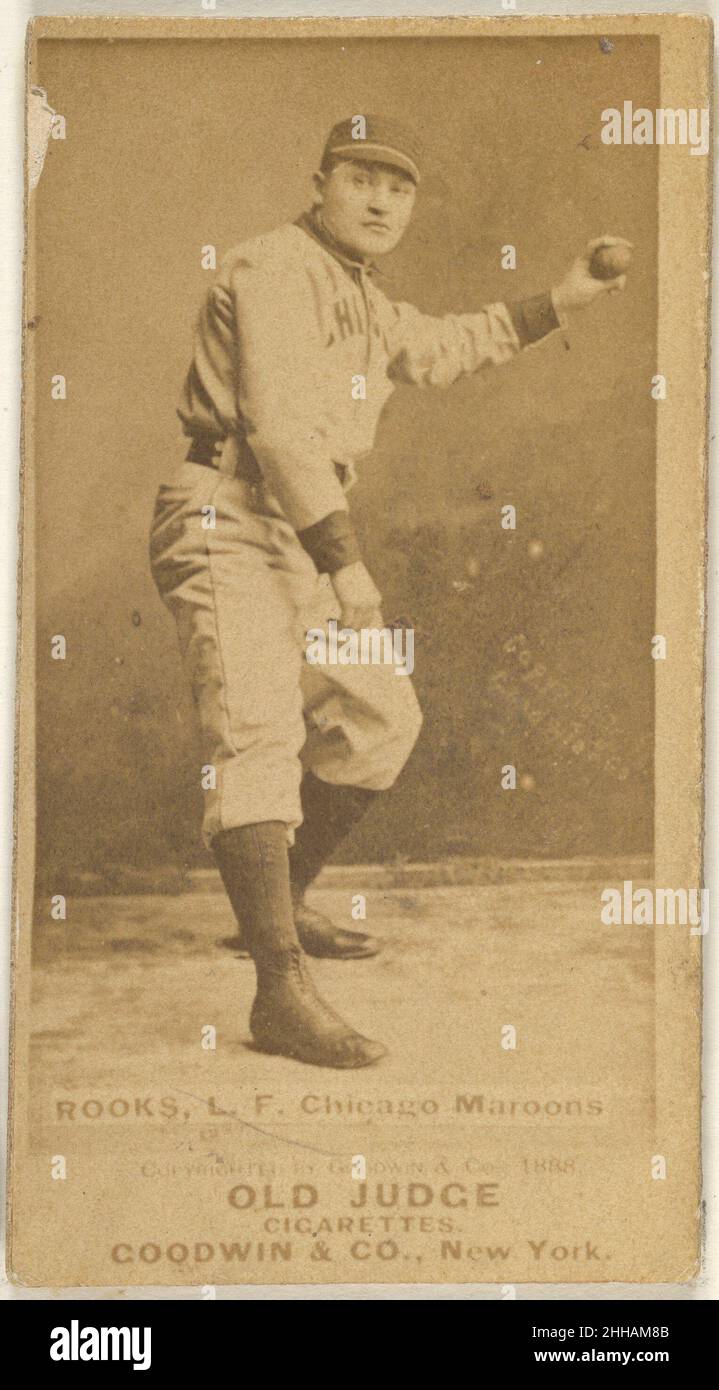 Rooks, Left Field, Chicago, from the Old Judge series (N172) for Old ...