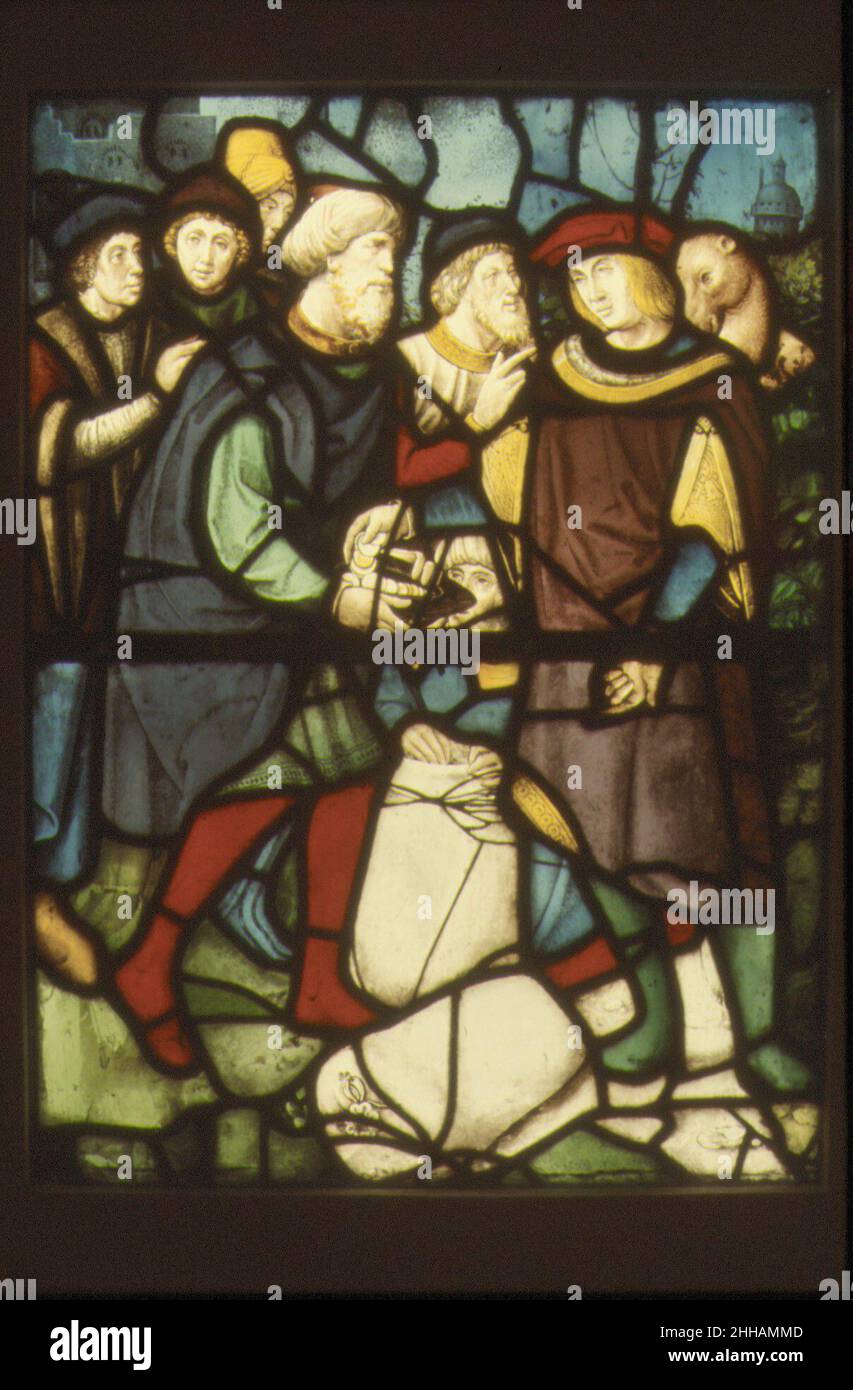 Joseph's Brethren Discover Money in Their Grain Sacks ca. 1530 French ...