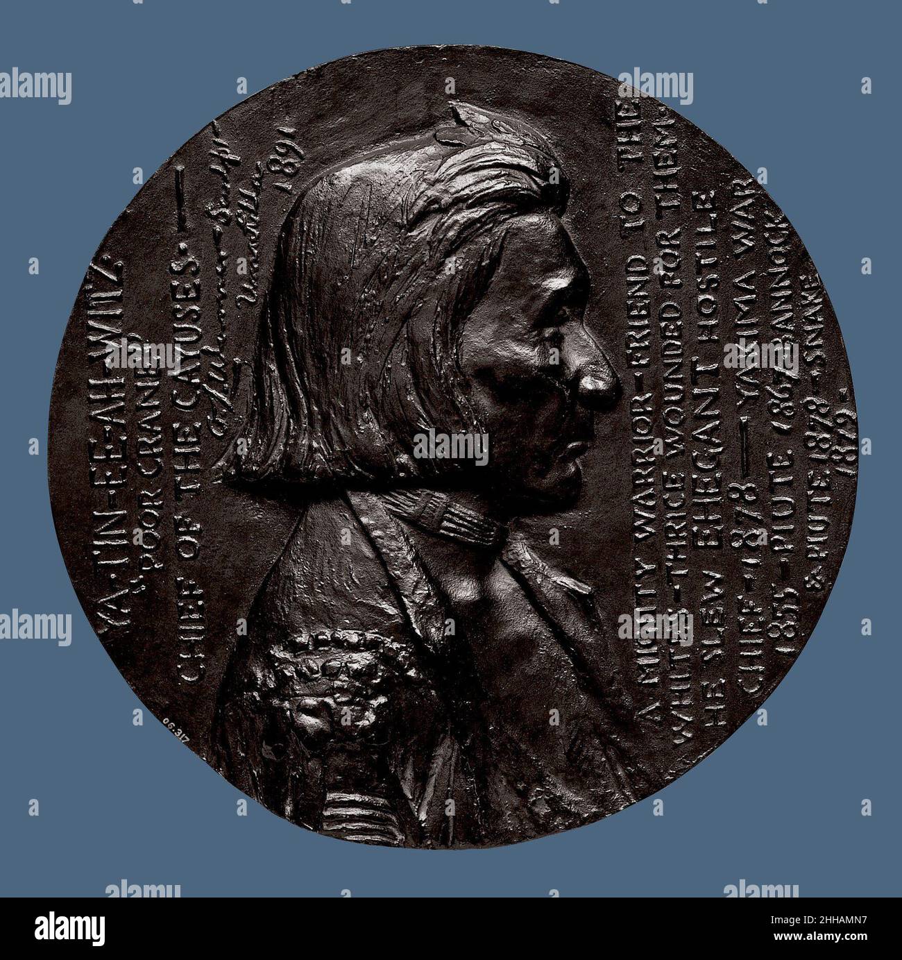 Poor Crane, Chief of the Cayuses 1891; cast 1906 Olin Levi Warner ...