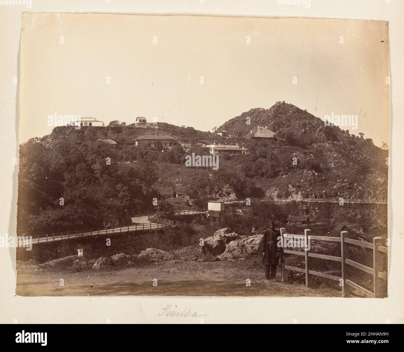 [View of Simla] 1850s Unknown. [View of Simla] 287764 Stock Photo - Alamy