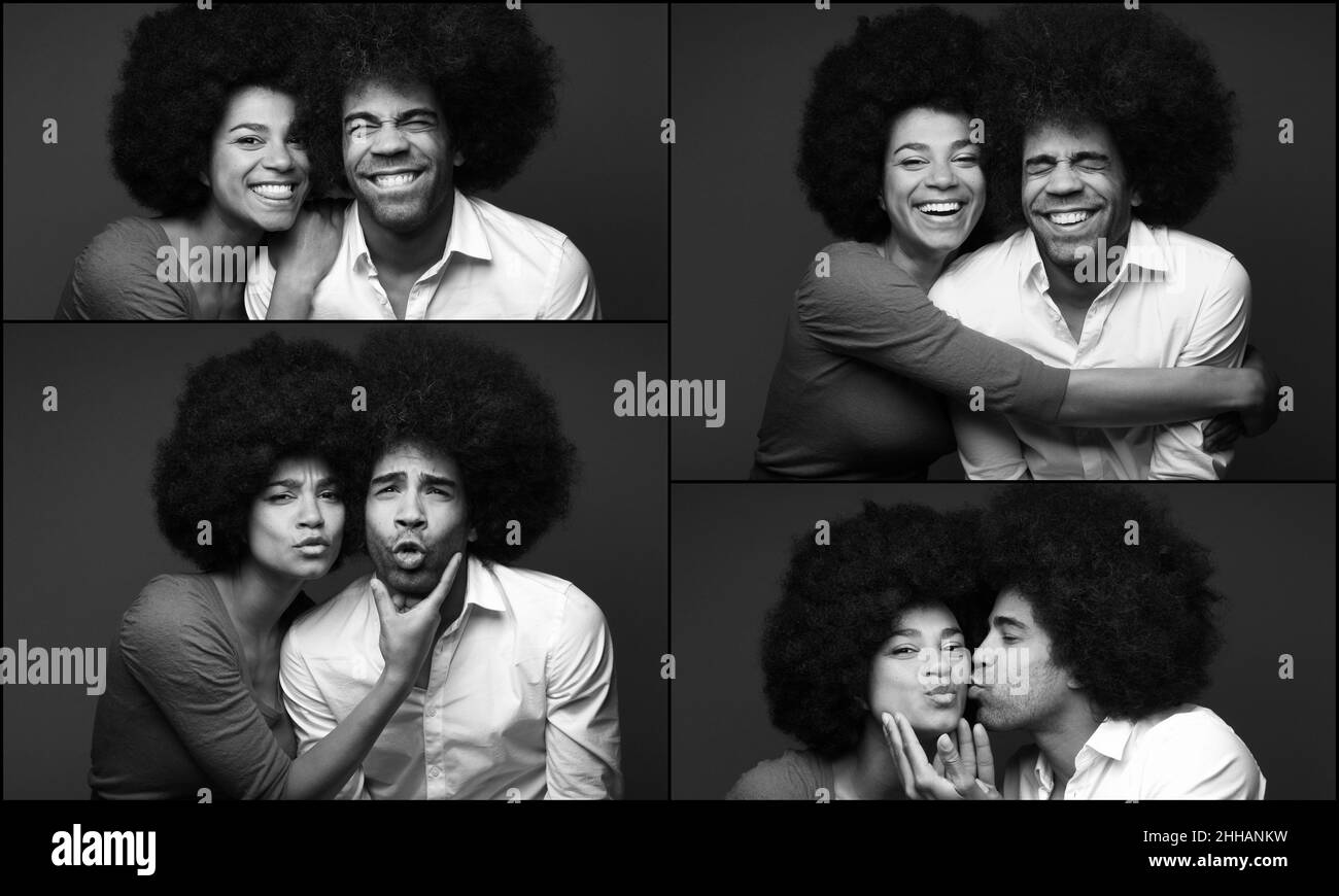 Beautiful happy Love Couple Together Stock Photo - Alamy