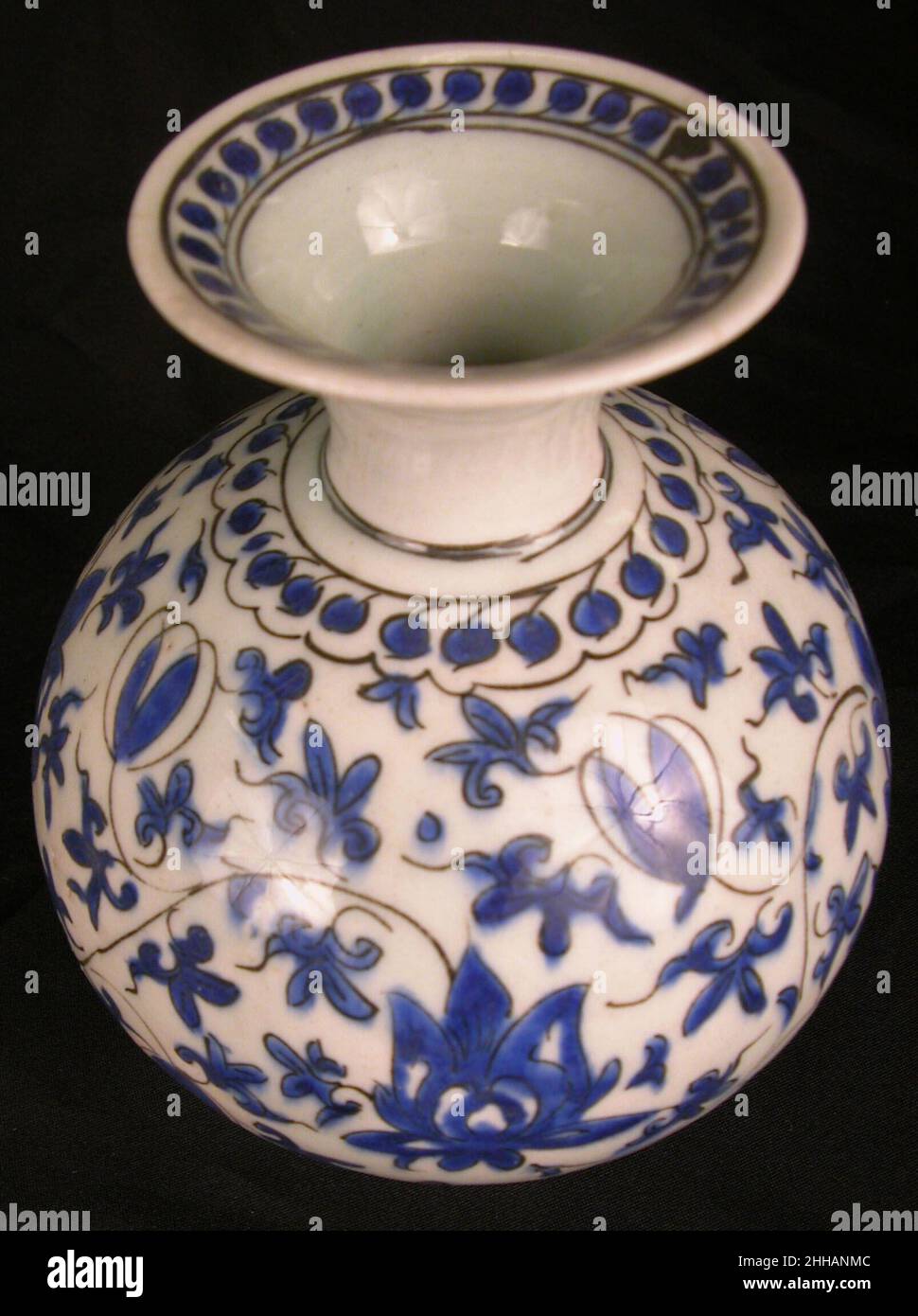 Vase with Scrolling Vines 17th century Like so many ceramics produced ...