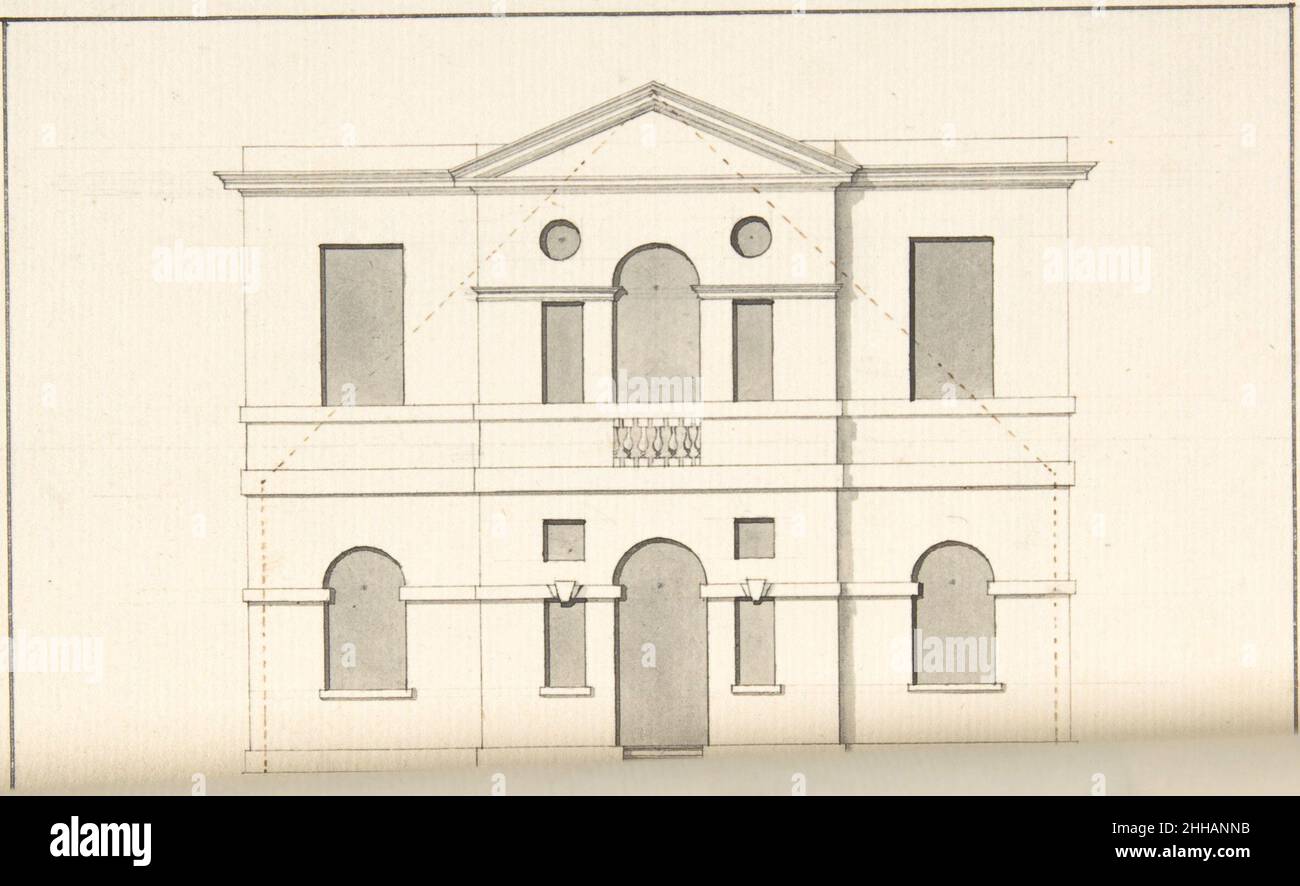 Elevation of "An Eye-trap" early to mid-18th century After Robert ...