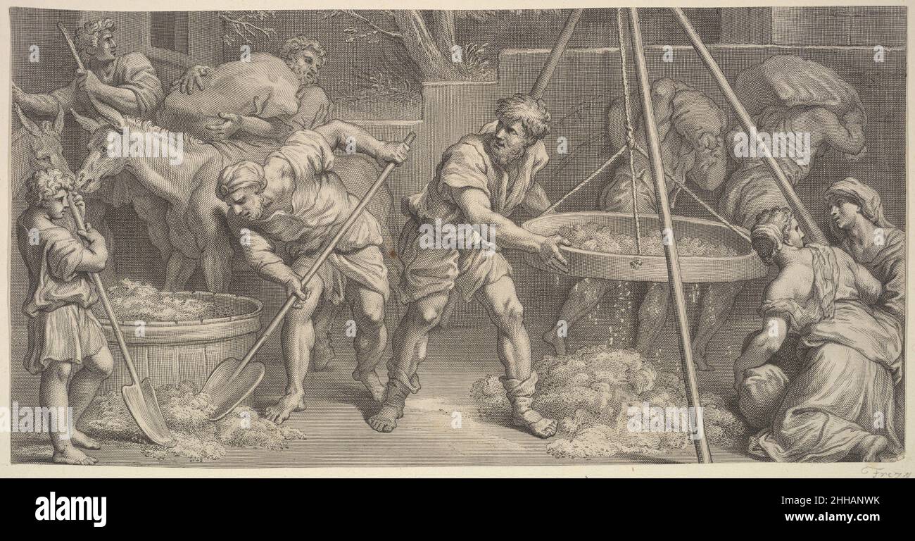 Men with seive 1675–1741 Giovanni Girolamo Frezza Italian. Men with ...