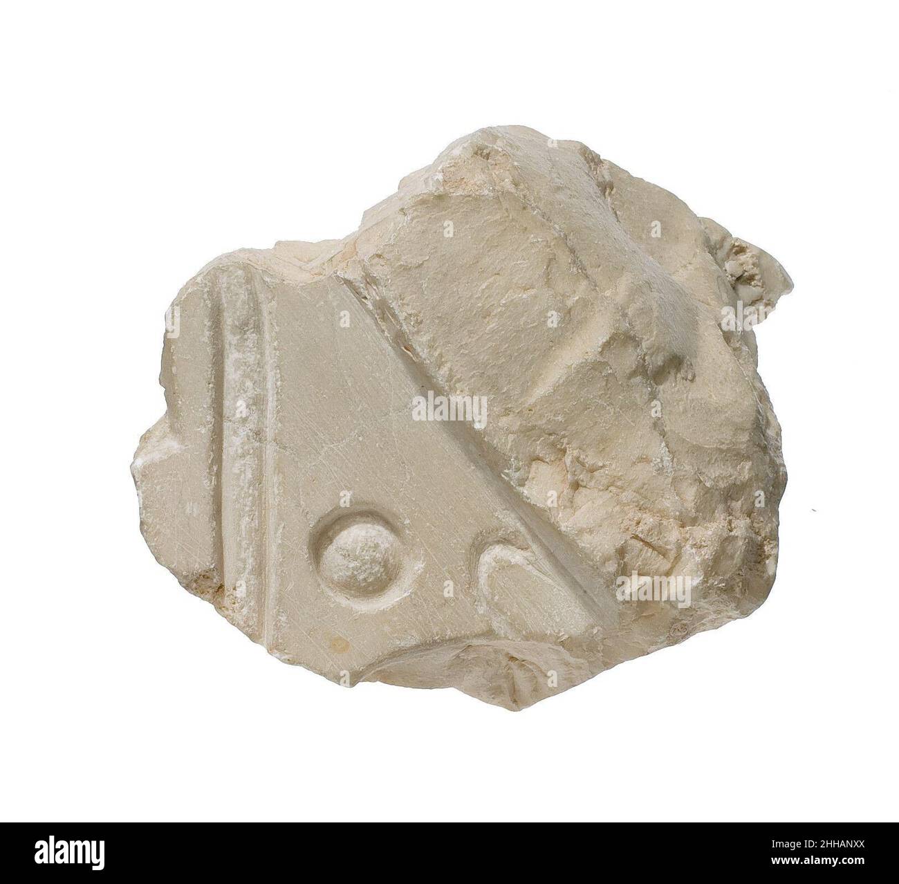 Inscribed side of back pillar from head of Akhenaten in blue crown ca ...