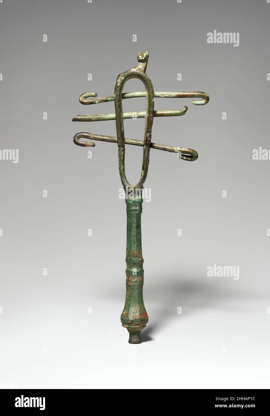 Bronze sistrum (rattle) 1st–3rd century A.D. Roman The sistrum was used ...