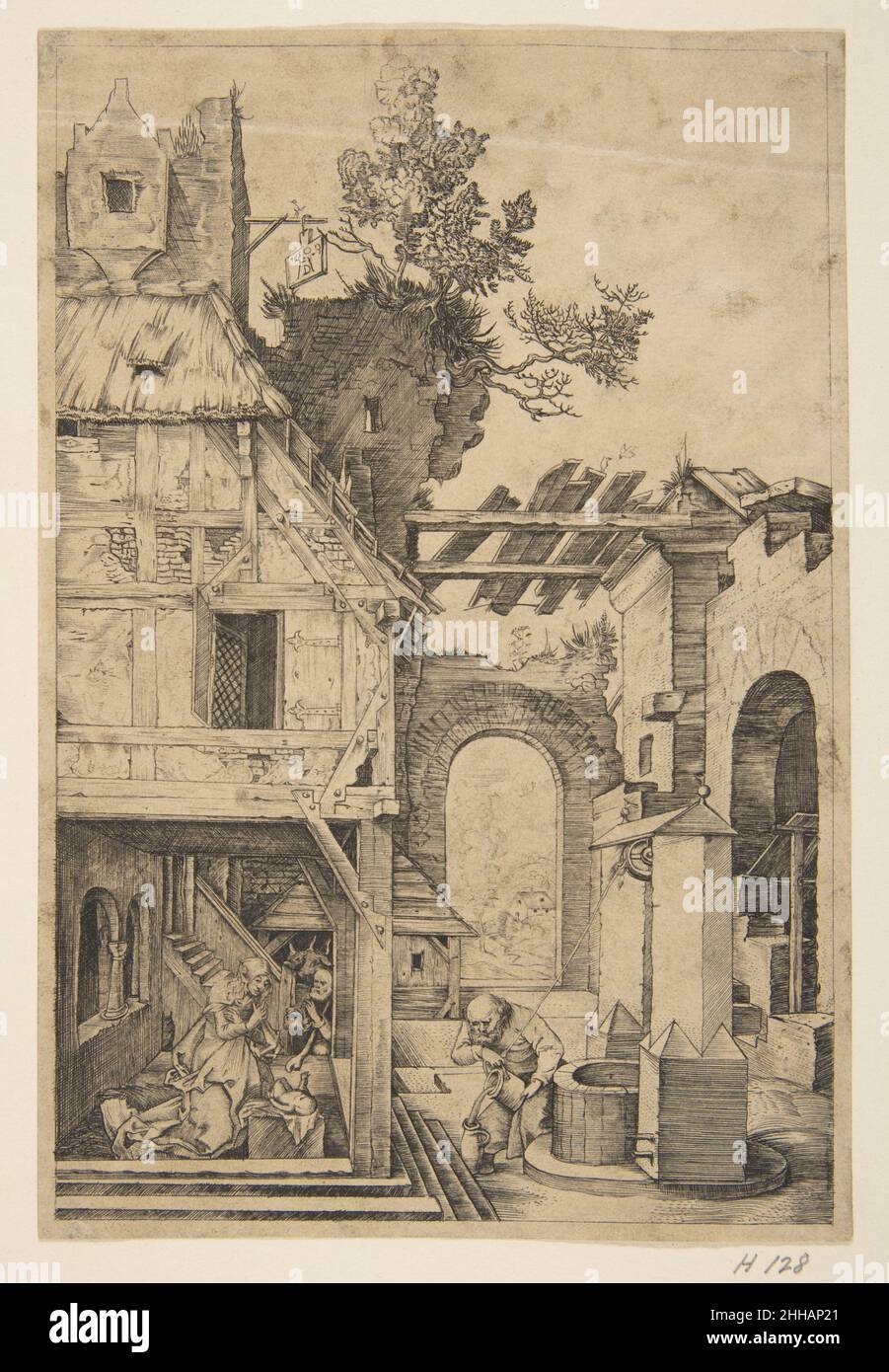 The Nativity (copy) n.d. After Albrecht Dürer German. The Nativity ...