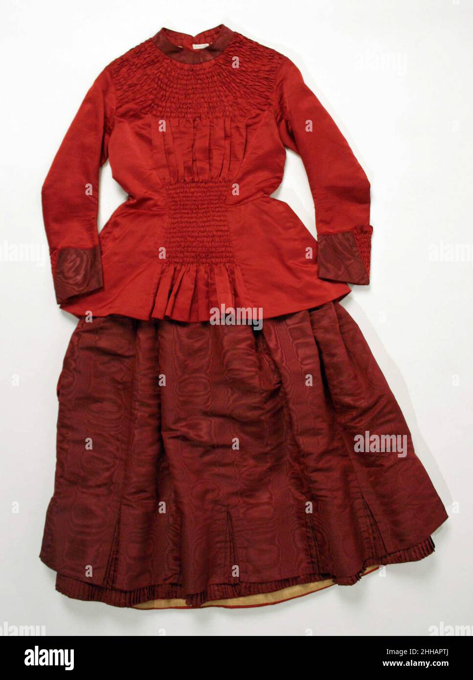 Dress ca. 1885 American. Dress 82634 Stock Photo - Alamy