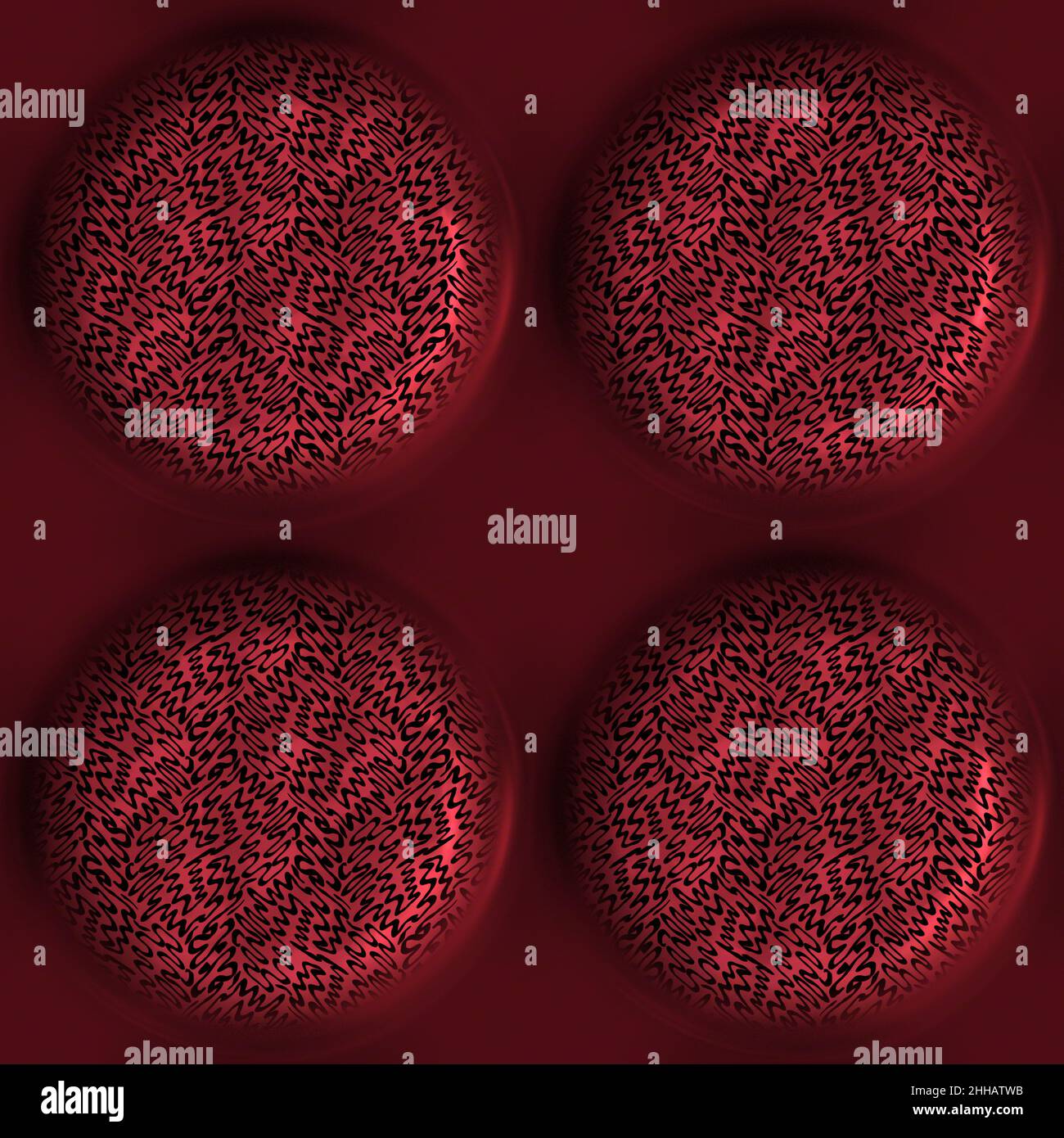 Red metal effect decorative oriental texture. Seamless engraved ...