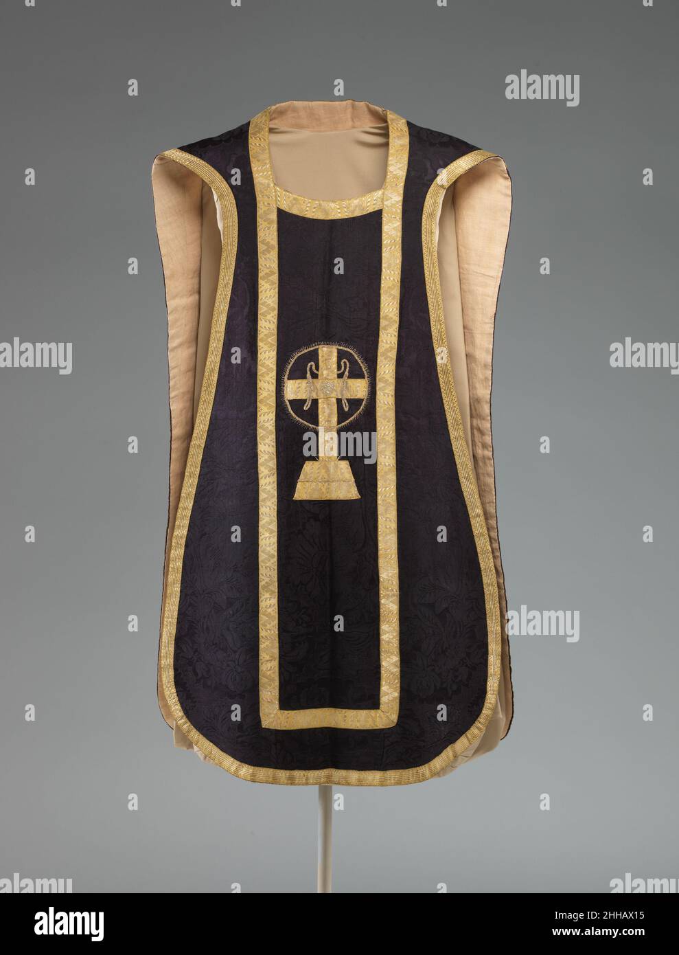 Funerary chasuble late 18th–early 19th century Italian, probably Rome ...