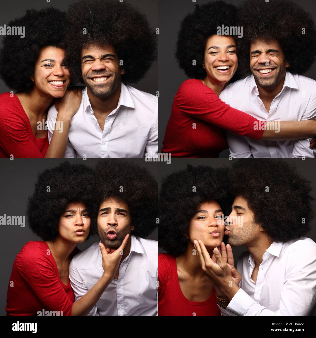 Beautiful happy Love Couple Together Stock Photo - Alamy