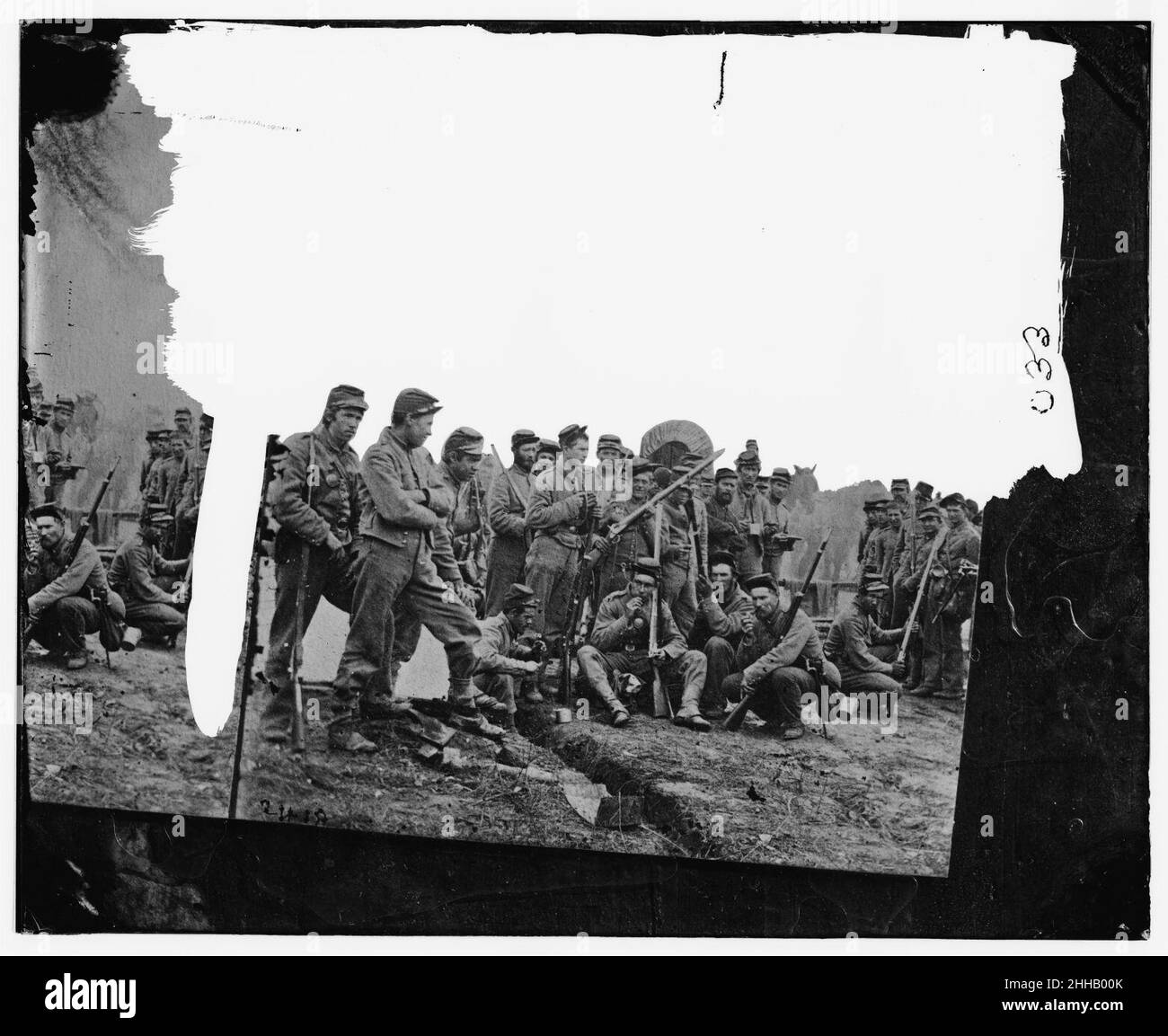 Soldier group. (Corn harvest Stock Photo - Alamy