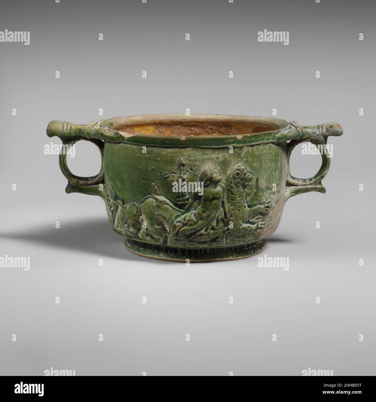 Terracotta scyphus (drinking cup) 1st half of 1st century A.D. Roman ...