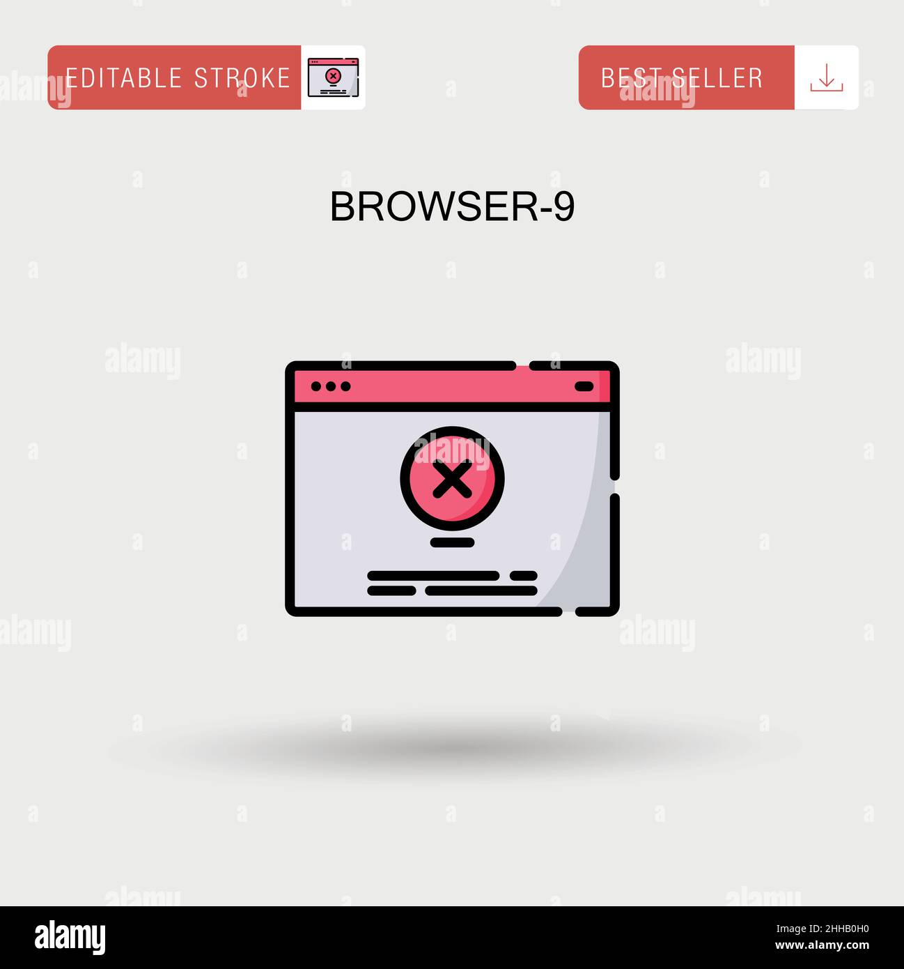 Website internet browser user Stock Vector Images - Alamy