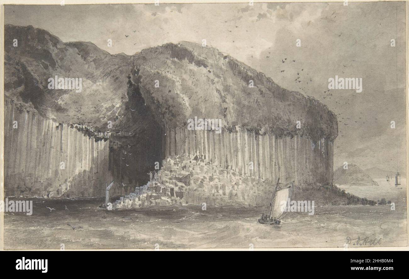 View of Fingal's Cave 1820–70 David Octavius Hill British, Scottish ...